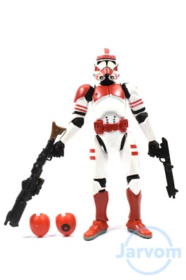 Star Wars 3.75" ROTS Revenge of the Sith #06 Shock Clone Trooper Loose ...