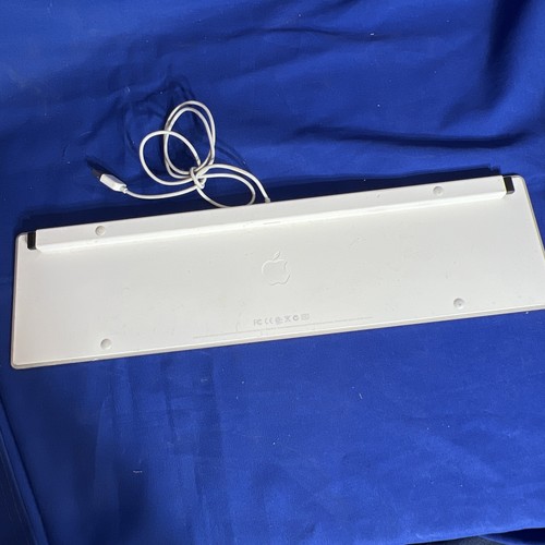 Apple A1243 Wired Mac Standard USB Keyboard w/ Numeric Keypad White ...