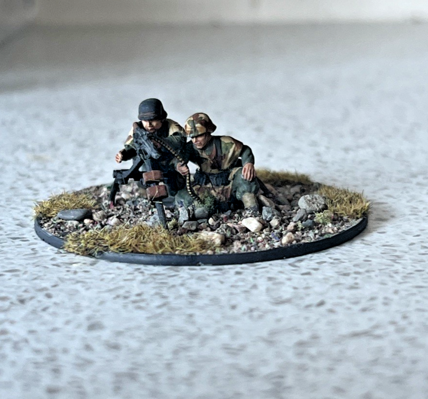 28mm WW2 German Machine Gun Team Victrix Heavy Weapons Painted Bolt ...