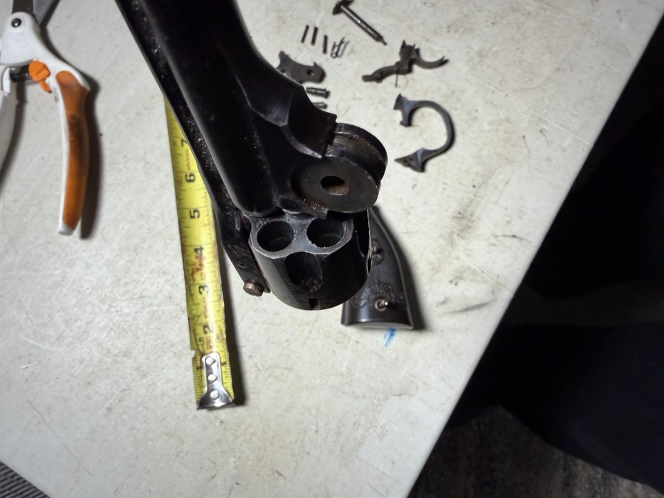 Revolver Iver Johnson Top-Break 32 S&W missing finish good action parts ...
