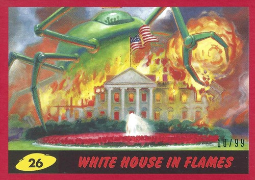 2017 Topps Mars Attacks The Revenge Color #26 Red Card 10/99 | eBay