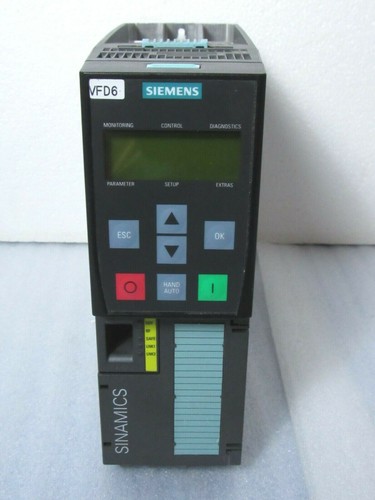 [VFD6] Siemens Sinamics G120 Control Unit CU240E-2 PN w/BOP-2 Basic ...