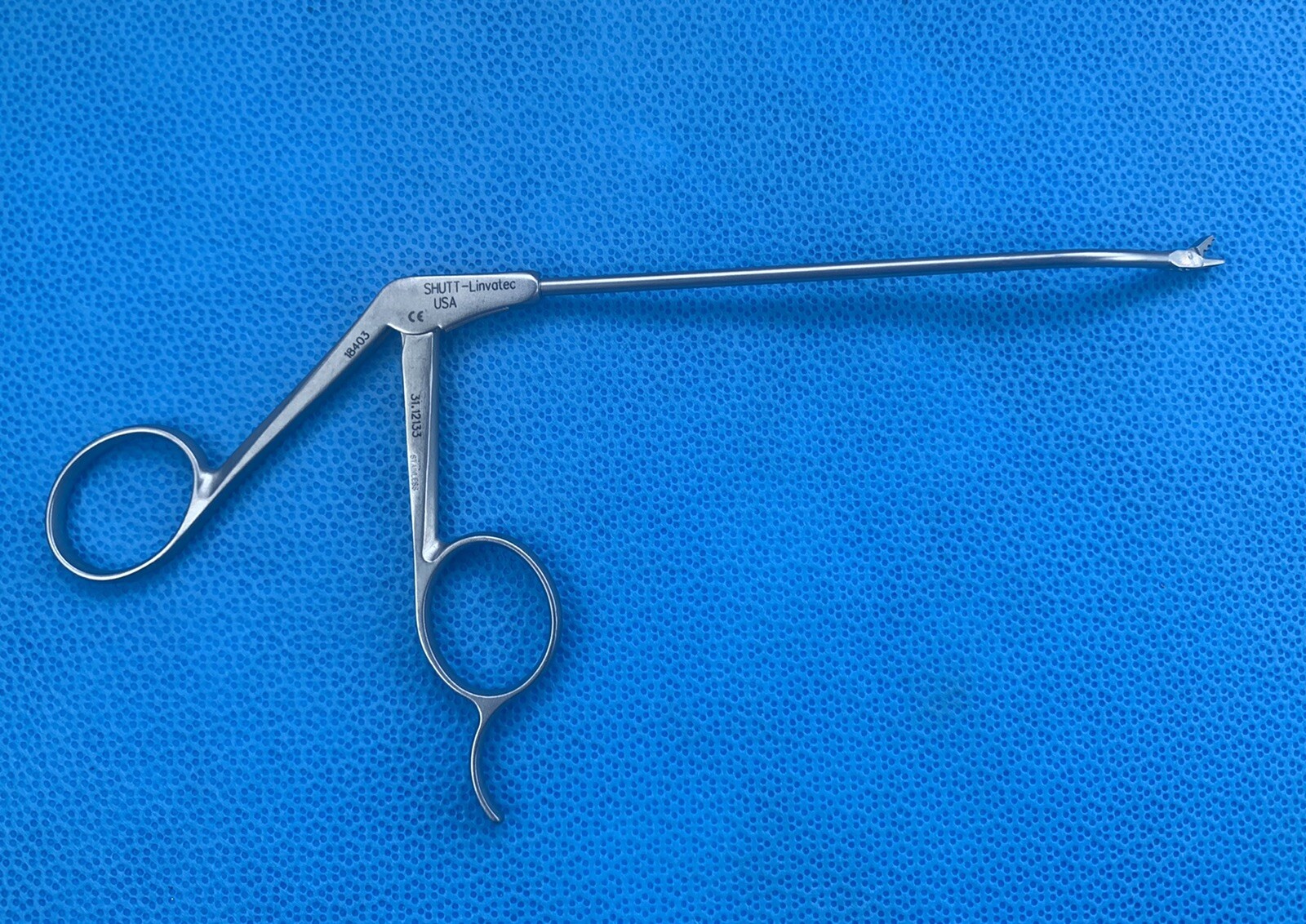Shutt Linvatec 31.12133 Mini-Aggressor Forceps 30° Left Arthroscopy for ...