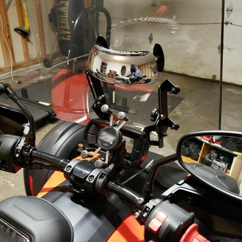 Windshield Rearview Mirror For YAMAHA XT225 XT250 TTR250 TTR230 TW200 ...