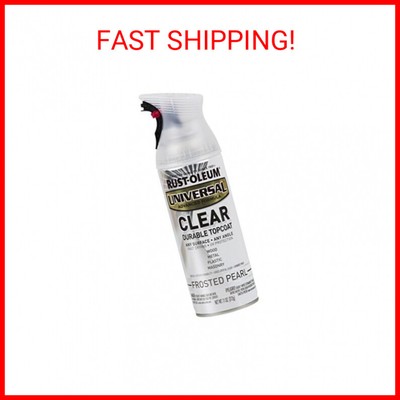 Rust-Oleum 302155 Universal All Surface Clear Topcoat Spray, Frosted ...