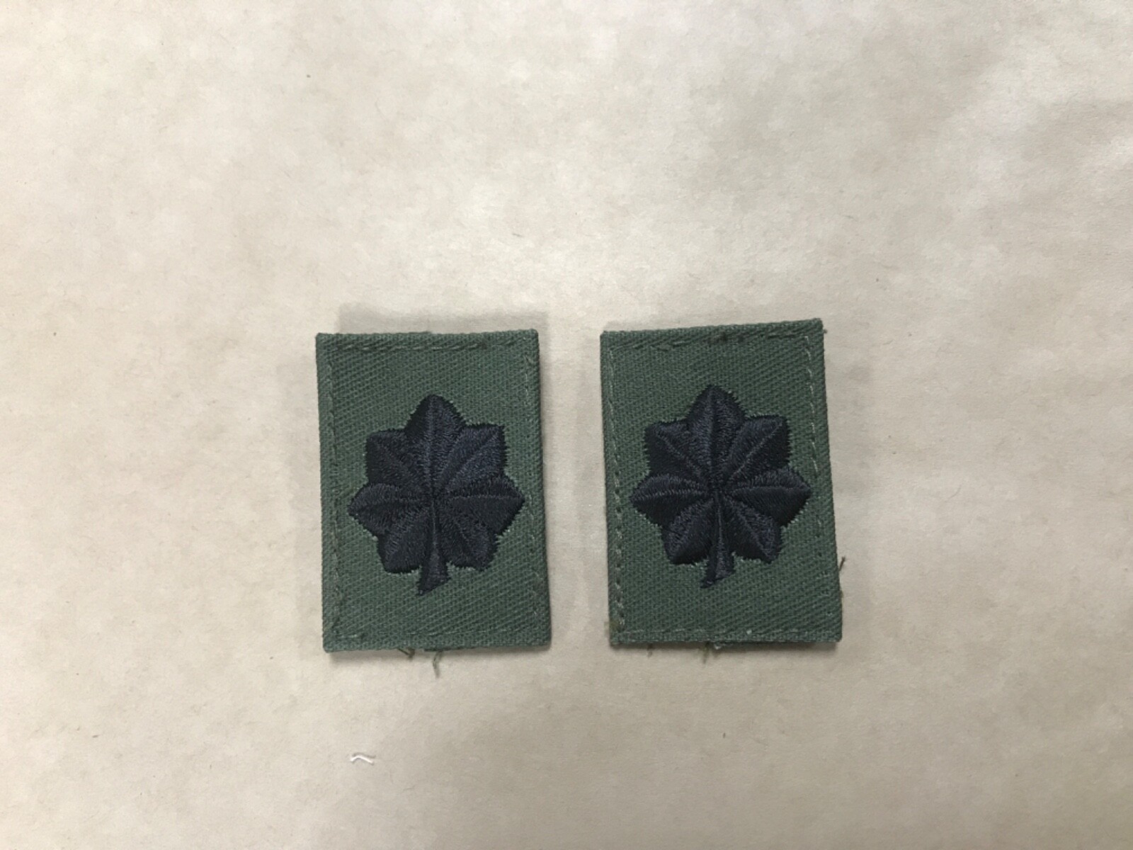 US NAVY RANK PATCH CAMO BDU SHIRT COLLAR SEW-ON PATCH COMMANDER | eBay