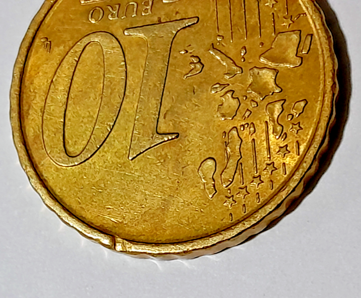 Rare 10 euro cent coin Spain 1999 Cervantes | eBay