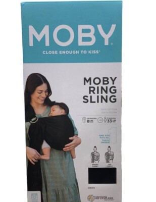 Moby Ring Sling Baby Support Wrap for Mothers, Fathers, and Caregivers | eBay