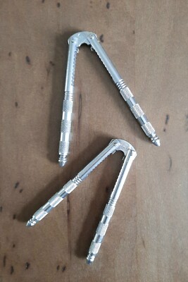 Pair HMQ VISE-TYPE METAL Nut Cracker Shell-fish Crab Lobster Nutcracker ...