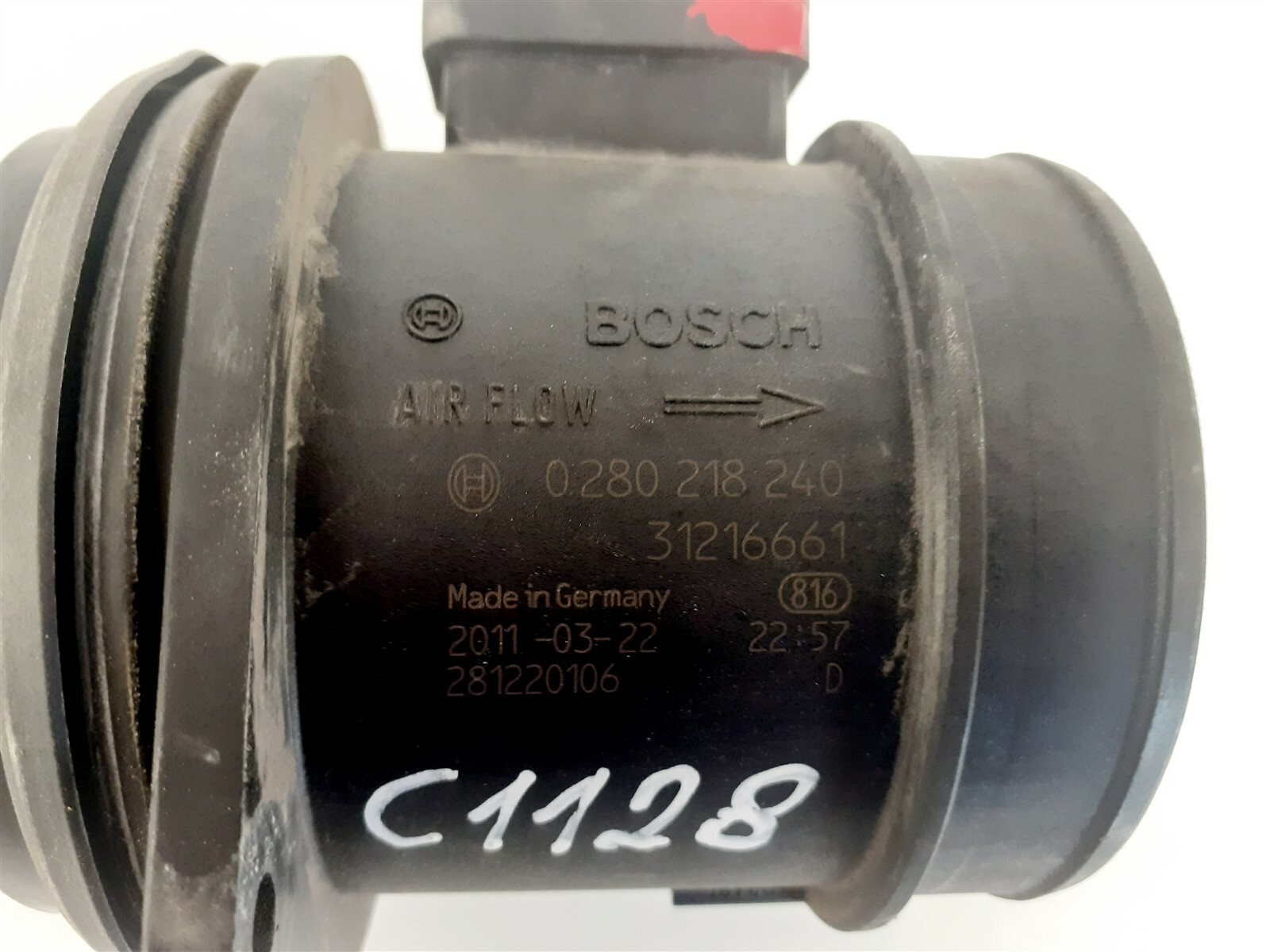 C1128 VOLVO AIR FLOW METER MASS 31216661 | eBay