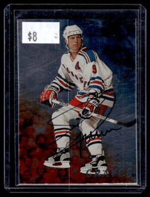 1998-99 Be a Player Signature Series Autographs Adam Graves New York ...