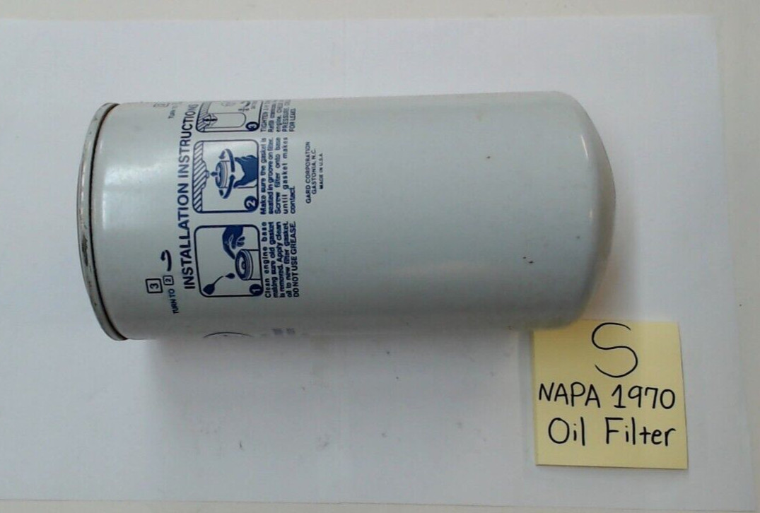 NAPA 1970 - cross reference oil filters | oilfilter-crossreference.com