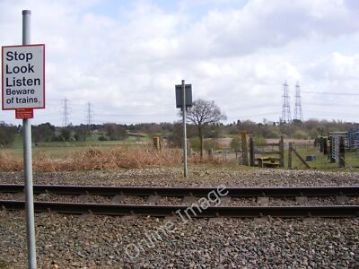 Photo 6x4 Pedestrian Level Crossing Friday Street/TM3760 Farnham ...