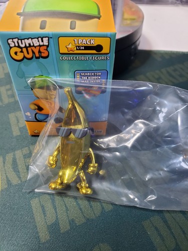 Golden Banana - Stumble Guys 3D Mini Figures Diramix 2024 (RARE) Chase ...