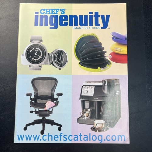 Vintage CHEFS INGENUITY CATALOG 2001 Online Store Catalog Gifts ...