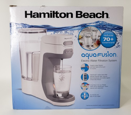 Hamilton Beach Aqua Fusion Electric Water Filtration System 87320 | eBay