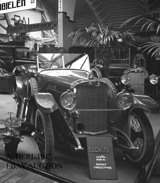 Durkopp German Motorcycle automobile car show photo press photograph ...