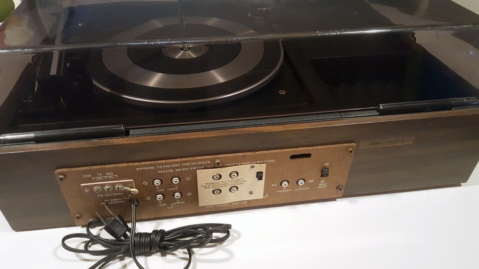 JC PENNEY 1778 STEREO RECEIVER TURNTABLE 8-TRACK TAPE RECORDER VINTAGE ...