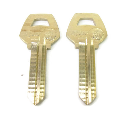2-pcs A22GM A22 GM Taylor Uncut Brass Key Blanks | eBay