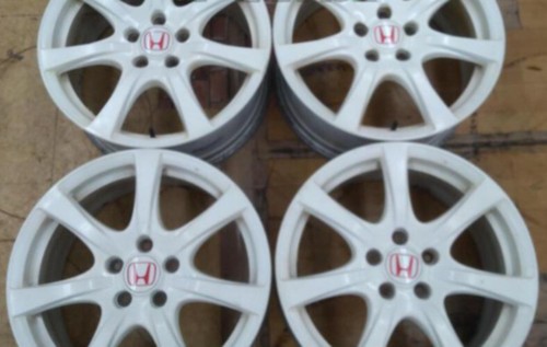 JDM Honda Civic Type R FD2 CSX OEM Enkei Wheels Rims 18x7.5 5x114.3 +60 ...