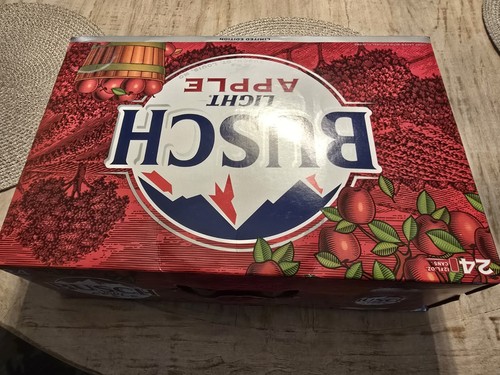 24pk Busch Light Apple Unopened Cans | eBay