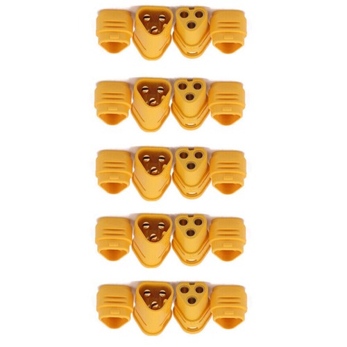 5Pair MT30 3 PIN Connector Motor Multirotor Male Female Gold Male ESC ...