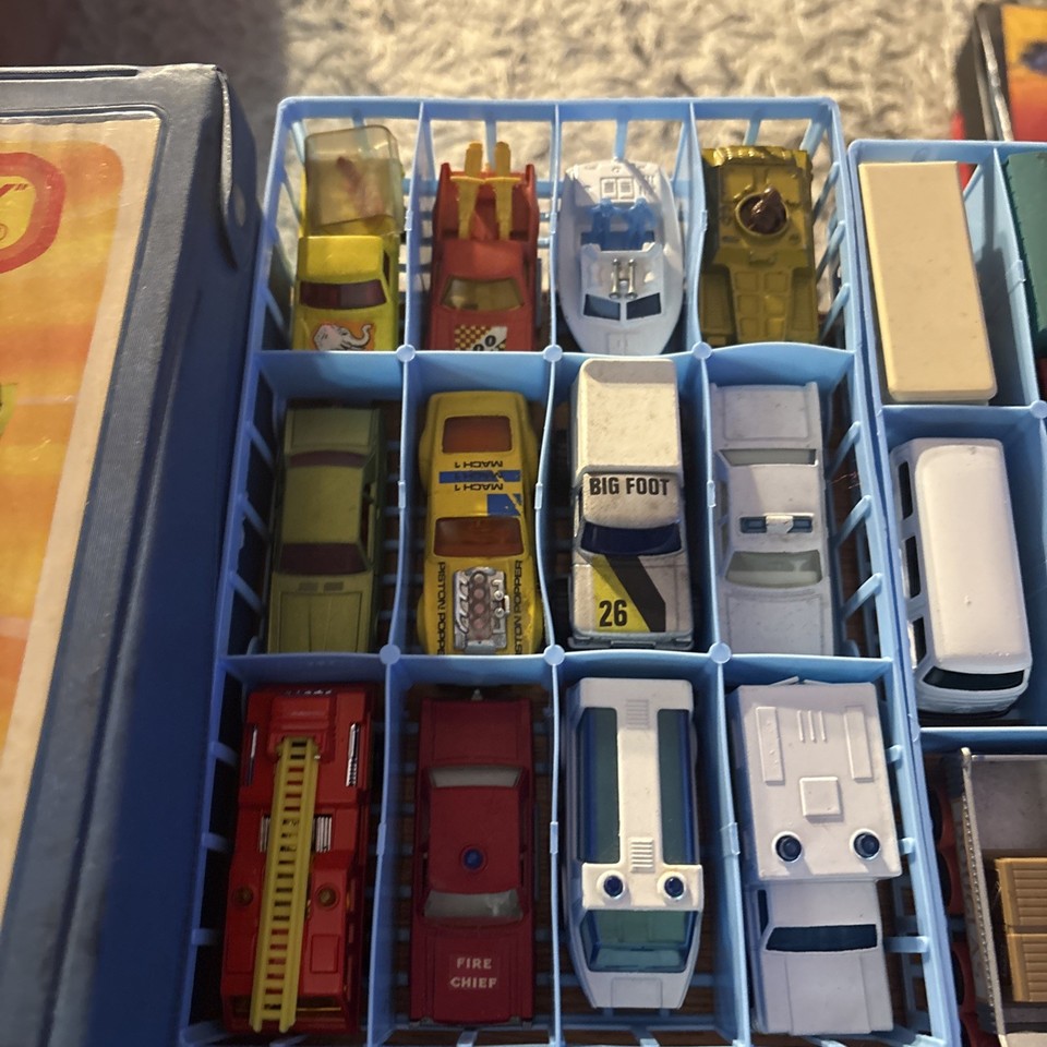 Matchbox Case w/ 48 Vintage Cars Lot Lesney , Cars In Excellent Shape ...