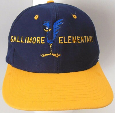 Roadrunner Baseball Cap Gallimore Elementary Navy Blue Canton, Michigan ...