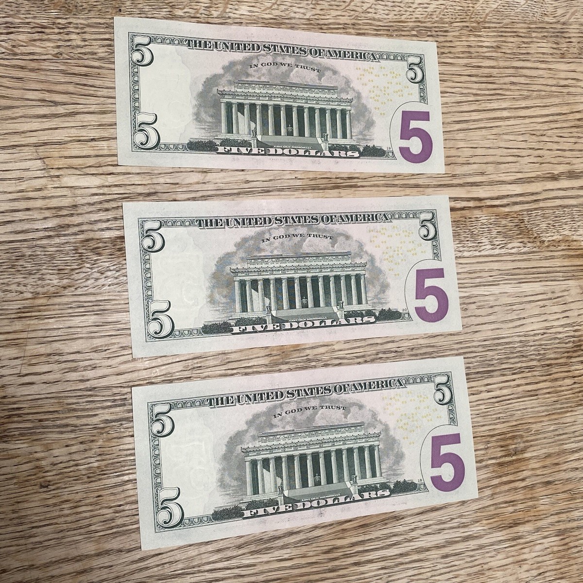 What Does The Back Of A 5 Dollar Bill Look Like - Infoupdate.org