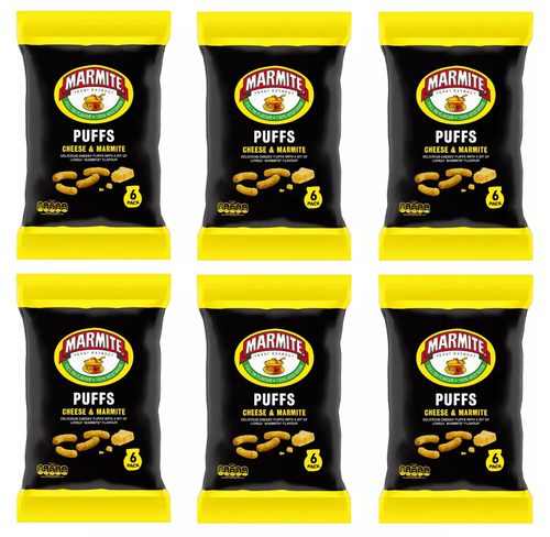 Marmite Cheese & Marmite Puffs 6 x 16.5g PACK OF 6 | eBay