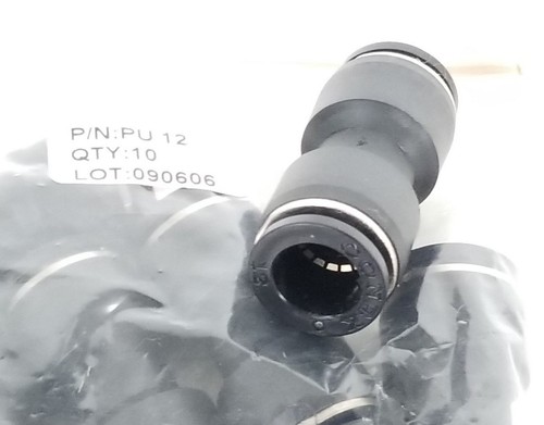 LOT OF 10 NEW PISCO PNEUMATICS PU-12 FITTINGS 12MM, STRAIGHT, PU12 | eBay