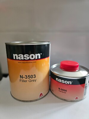 NASON N-3503 2K PRIMER FILLER GREY 1L WITH HARDENER 0.25L MADE IN ...