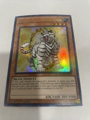 Yugioh Crystal Beast Topaz Tiger Ultra Rare BLCR | eBay