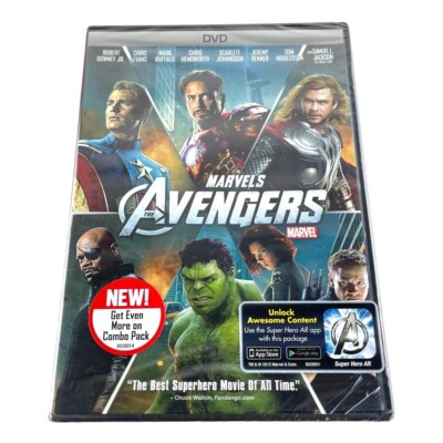 The Avengers Marvels Movie (2012) DVD Brand New Sealed-Paramount ...