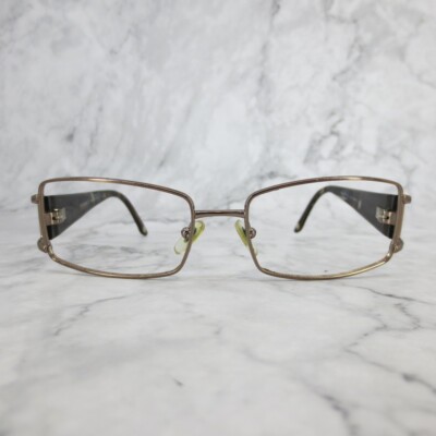Versace Mod.1163M 1013 Eyeglasses Gold Rectangular Full Rim Frames 52 ...