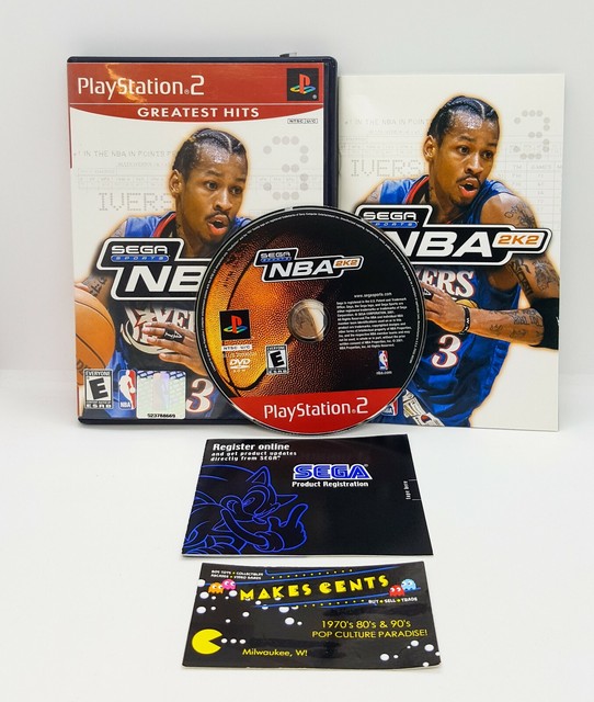 NBA 2K2 (Sony PlayStation 2 Game) PS2 Sports Basketball Complete With ...