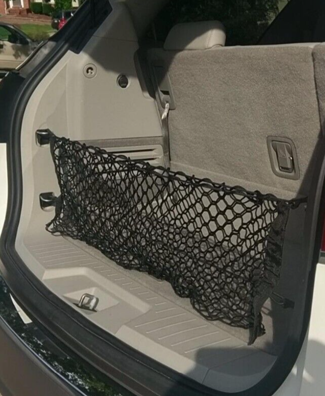 Envelope Style Trunk Cargo Net Organizer for CHEVY TRAVERSE 2009-2017 ...