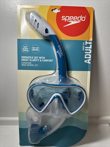 Speedo Adult Dive Mask and Snorkel Set -NEW, SEALED 196555417483| eBay