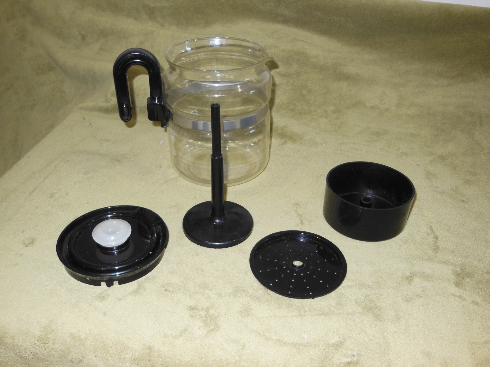 Schott Duran 4-6 Cup Coffee Pot Percolator Micro-Perk/ made in Germany ...