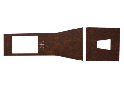 Burr Walnut 4 Speed Console Insert Kit for Holden HG Manual | eBay