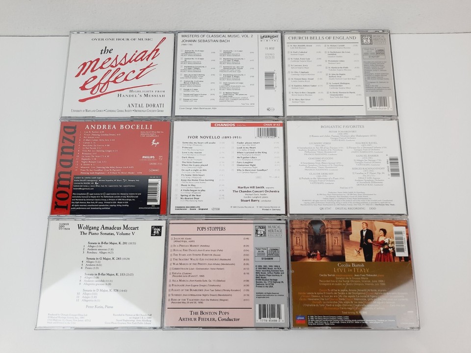 Lot of 30 Classical & Opera Music CDs, Very Good Condition, Lot #4 | eBay