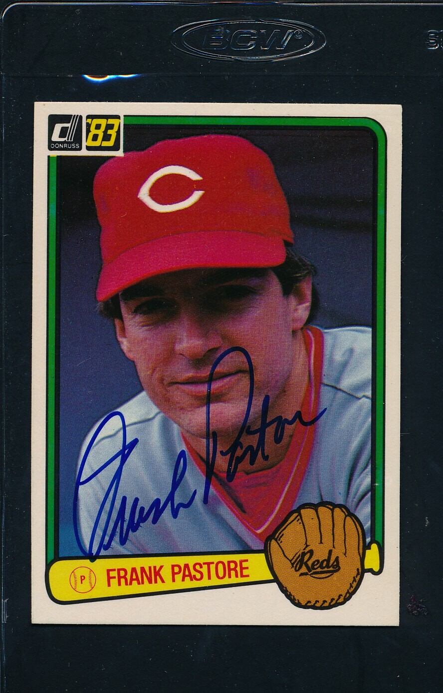 1983 Donruss #62 Frank Pastore Reds Signed Auto *45078 | eBay