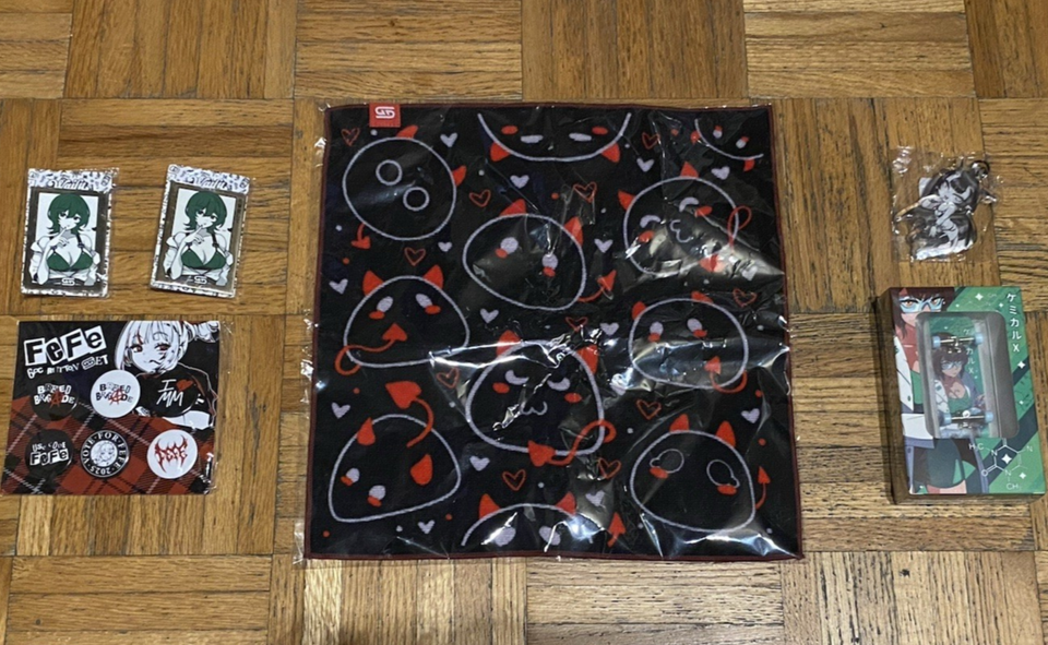 GamerSupps Lot Bundle Pins Buttons Towel Keychain Fingerboard | eBay