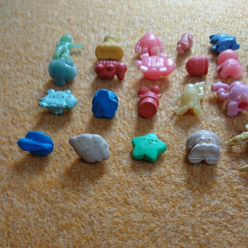 Nintendo Famicom Character Erasers Set Mario Goomba Hammer Bro 80s ...
