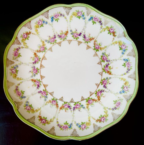 (3) Rosenthal Bavaria China Sevres Style Roses 8” Plates Gold Trim | eBay