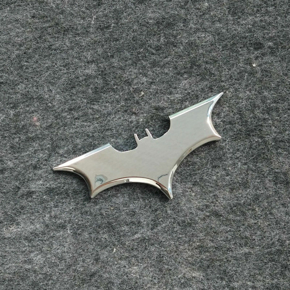 Chrome Metal Batman Dark Knight Mask Car Motorcycle Emblems Badge Decal ...