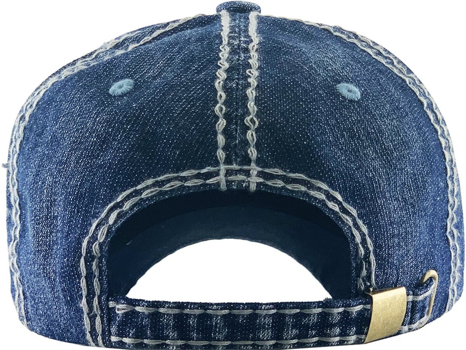 Vintage Distressed Hat Baseball Cap - AMERICA BASEBALL- KBETHOS | eBay