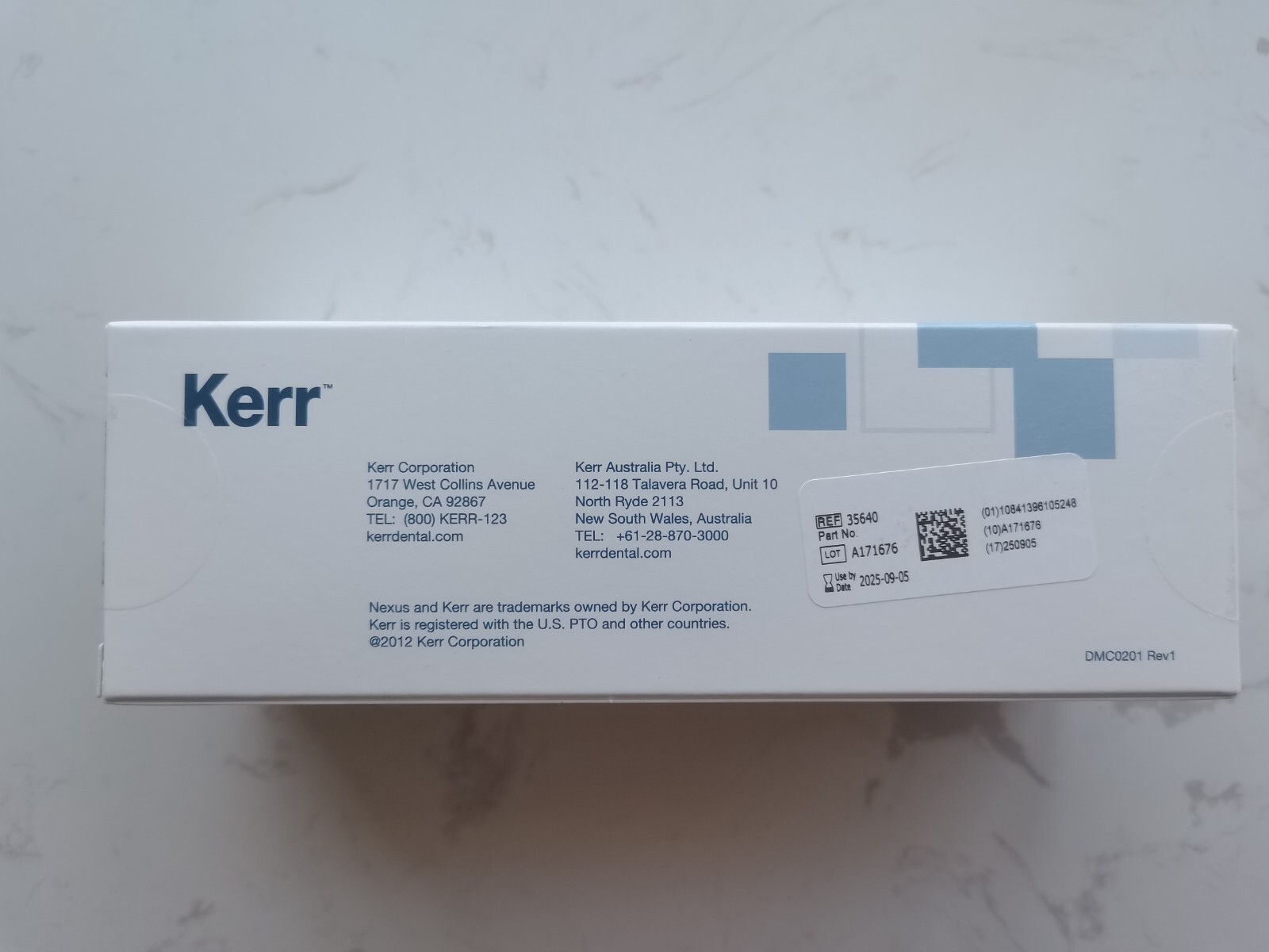 KERR Nexus RMGI Resin Modified Glass lonomer Luting Cement Dental 35640 ...