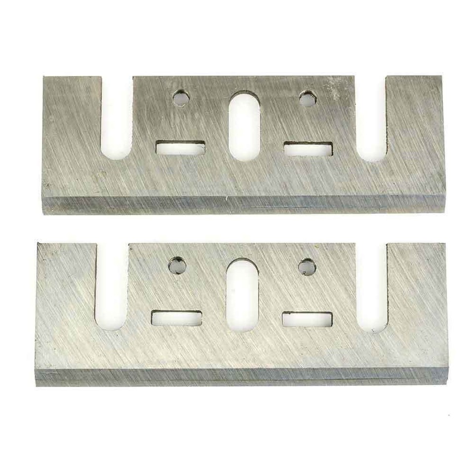 2Pair 3-1/4'' 82mm Planer Blade for Hitachi P20SA Makita 1001 1100 1125 ...