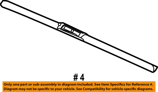 Jaguar XJ 2010-current OEM Right Wiper Blade C2D49737 for sale online ...